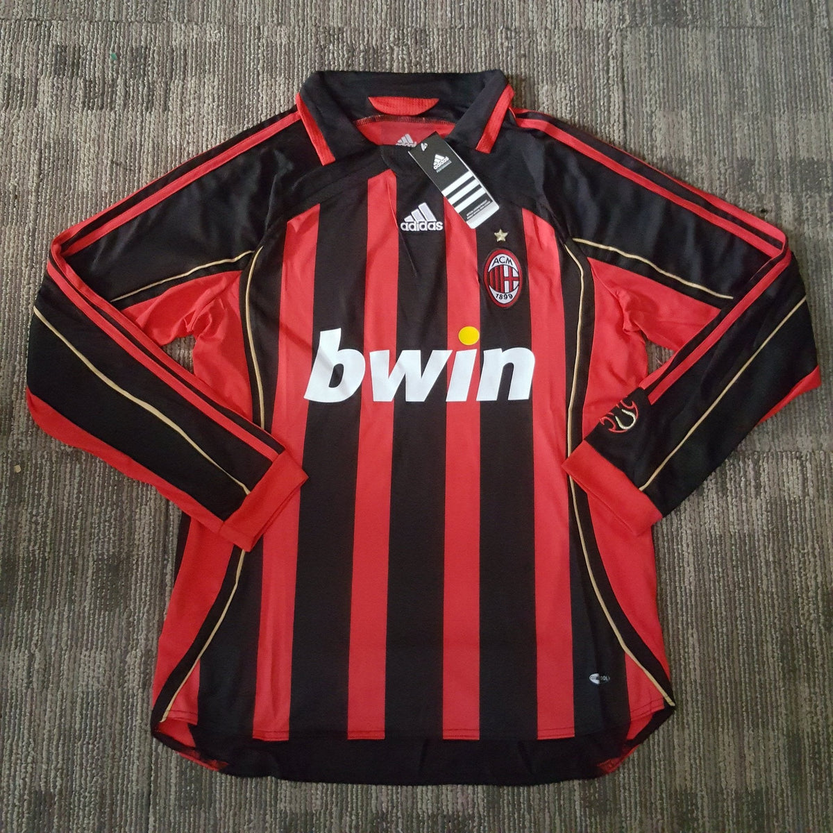 2006-2007 Ac Milan home retro kit ( Long Sleeve) – RetrokitStar
