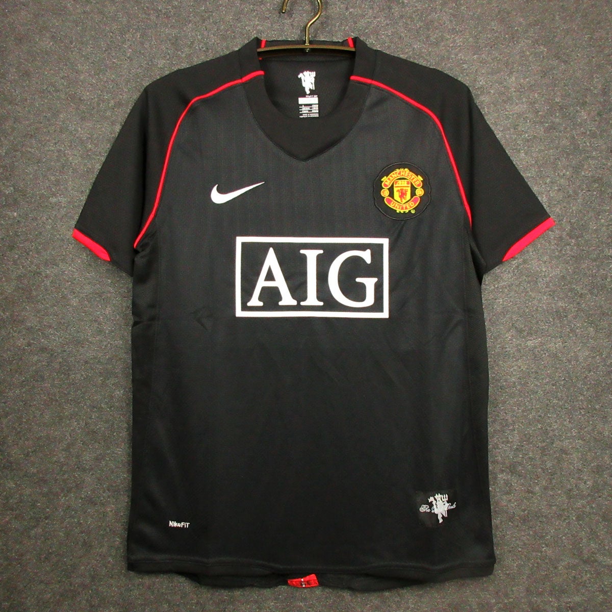 2007 2008 Manu Black kit – RetrokitStar