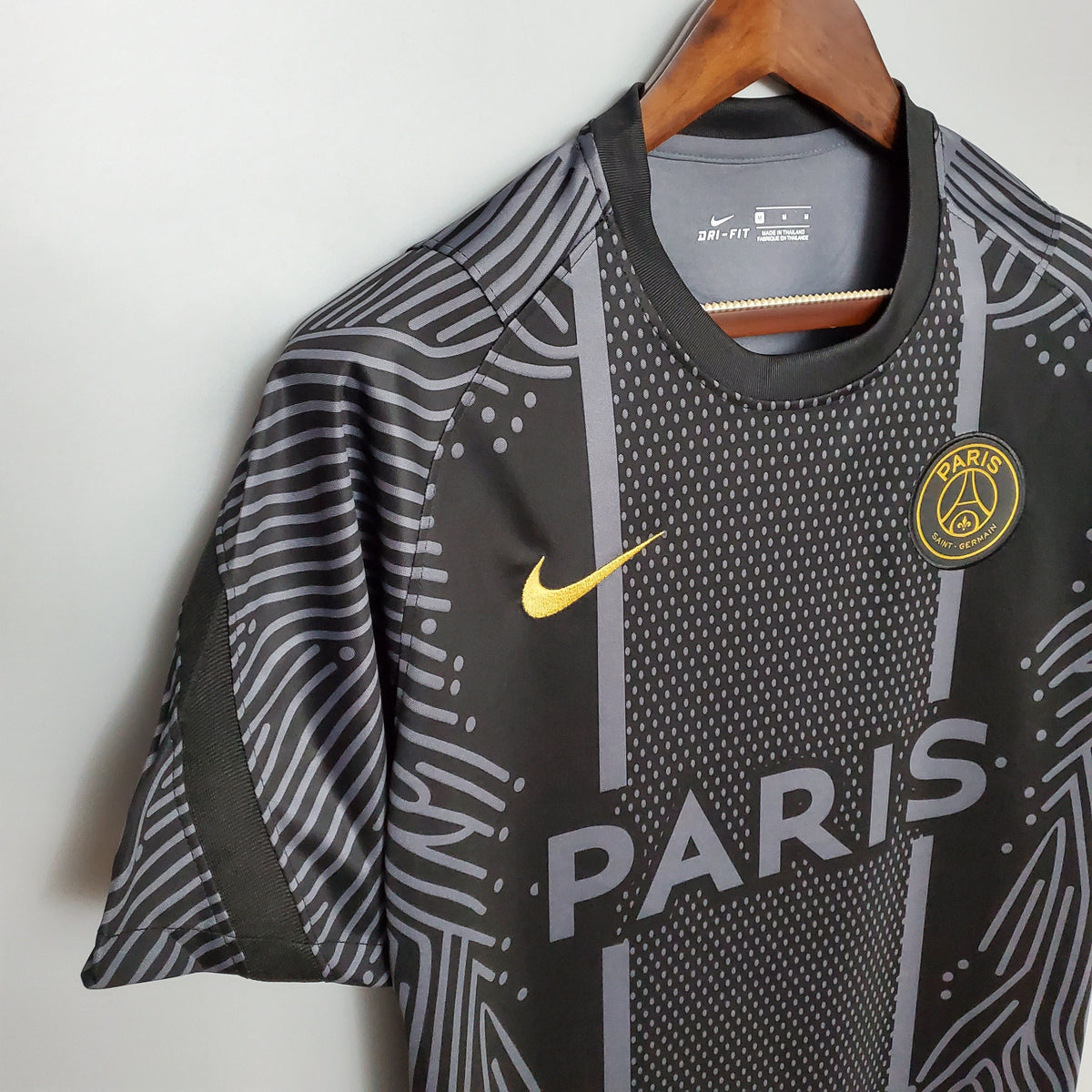 20/21 PSG training suit black pattern – RetrokitStar